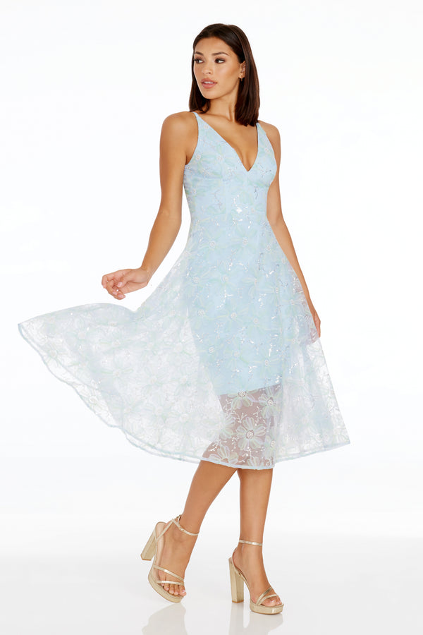 Women's Sequin Wrap Dress - Shop Now! – Dress the Population